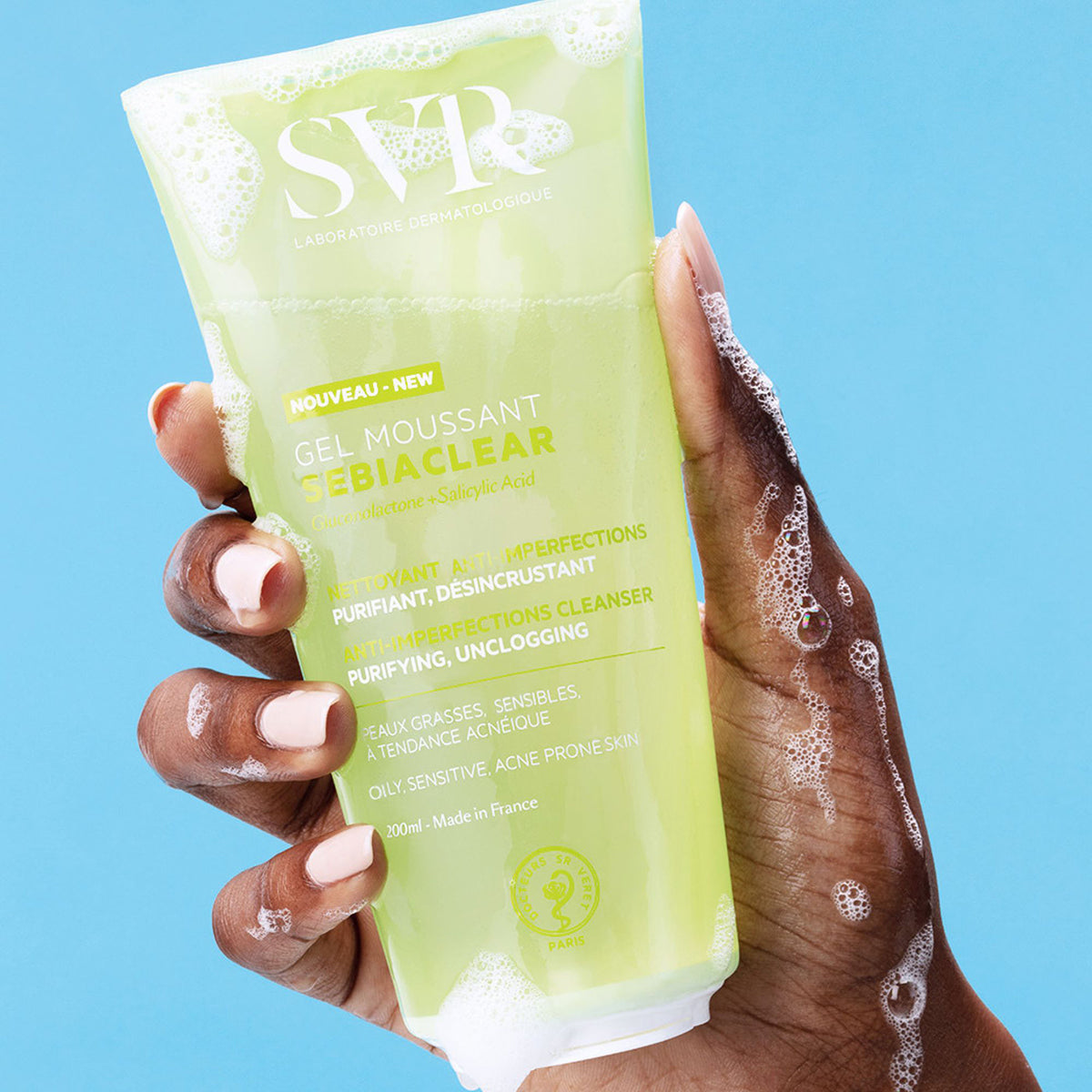 [SEBIACLEAR) Gel espumoso - Gel antiimperfecciones - SVR